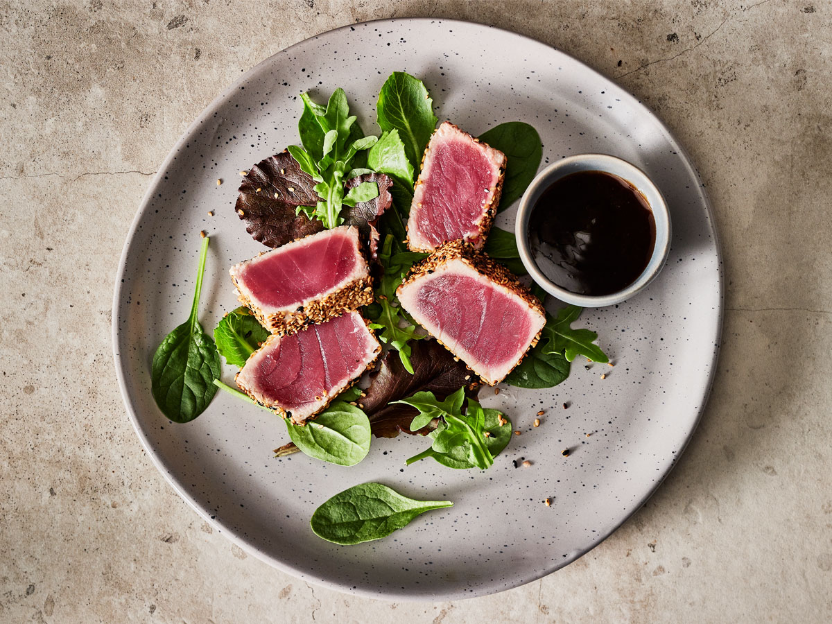 Tuna Tataki with Maple Syrup - Maple from Canada