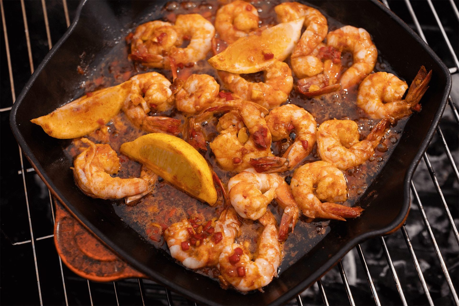 Sizzling Maple King Prawn Skillet - Maple from Canada