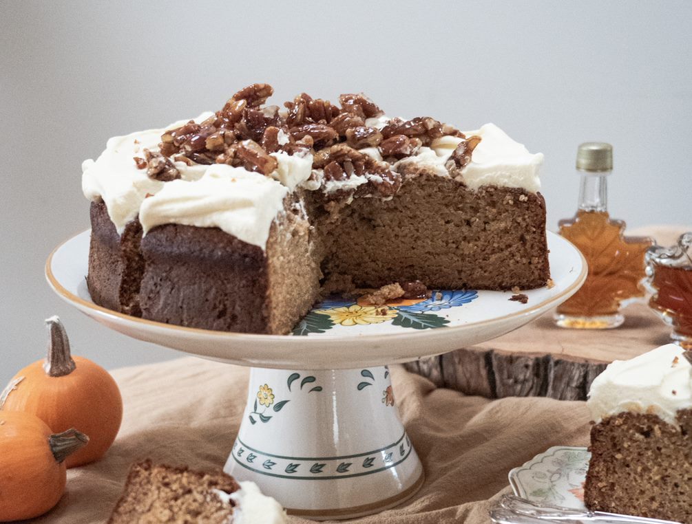 @Amy_minichiello_, Amy's Pumpkin, Maple & Date Cake with Maple Cream ...