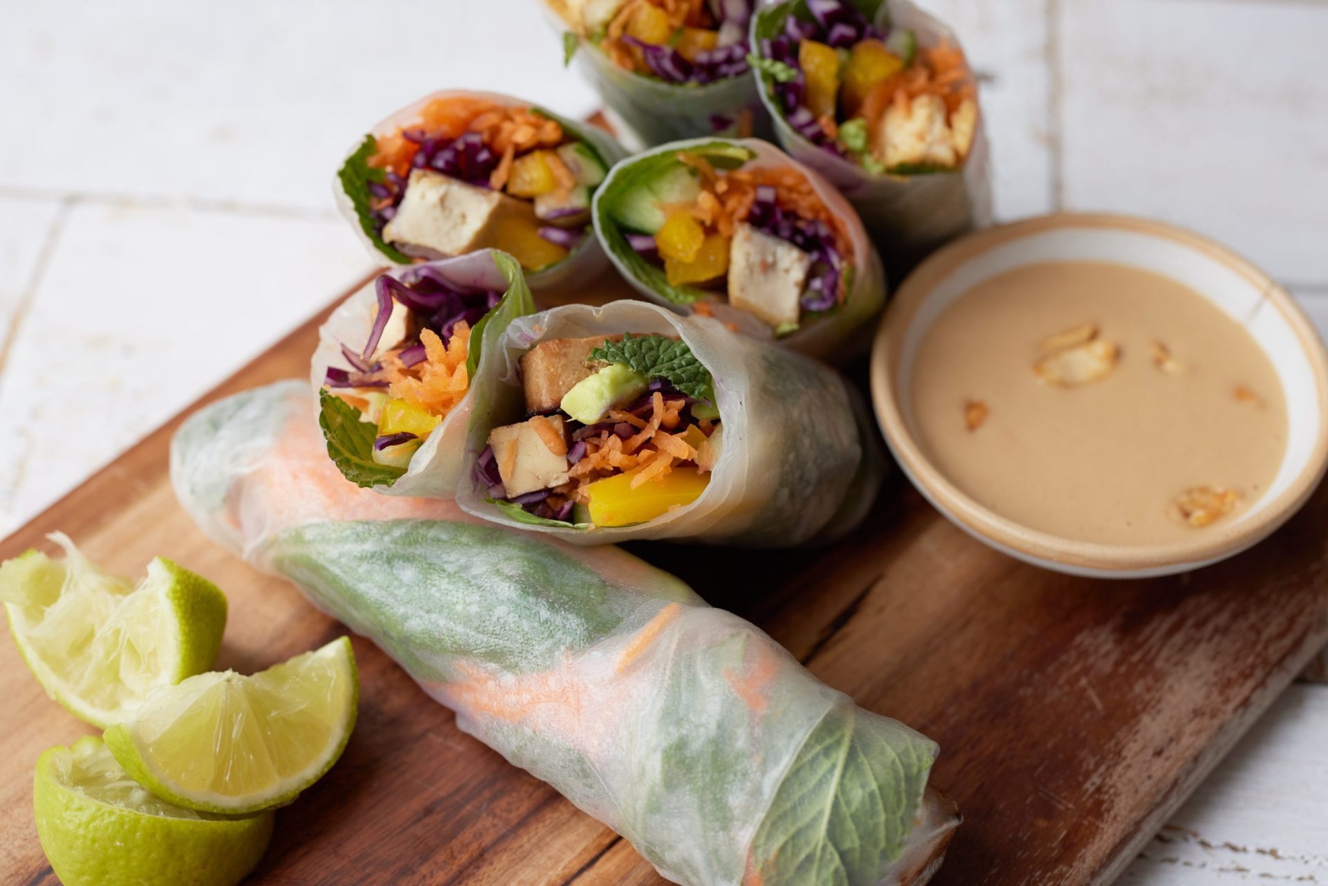 Vegan Maple Spring Rolls - Maple from Canada