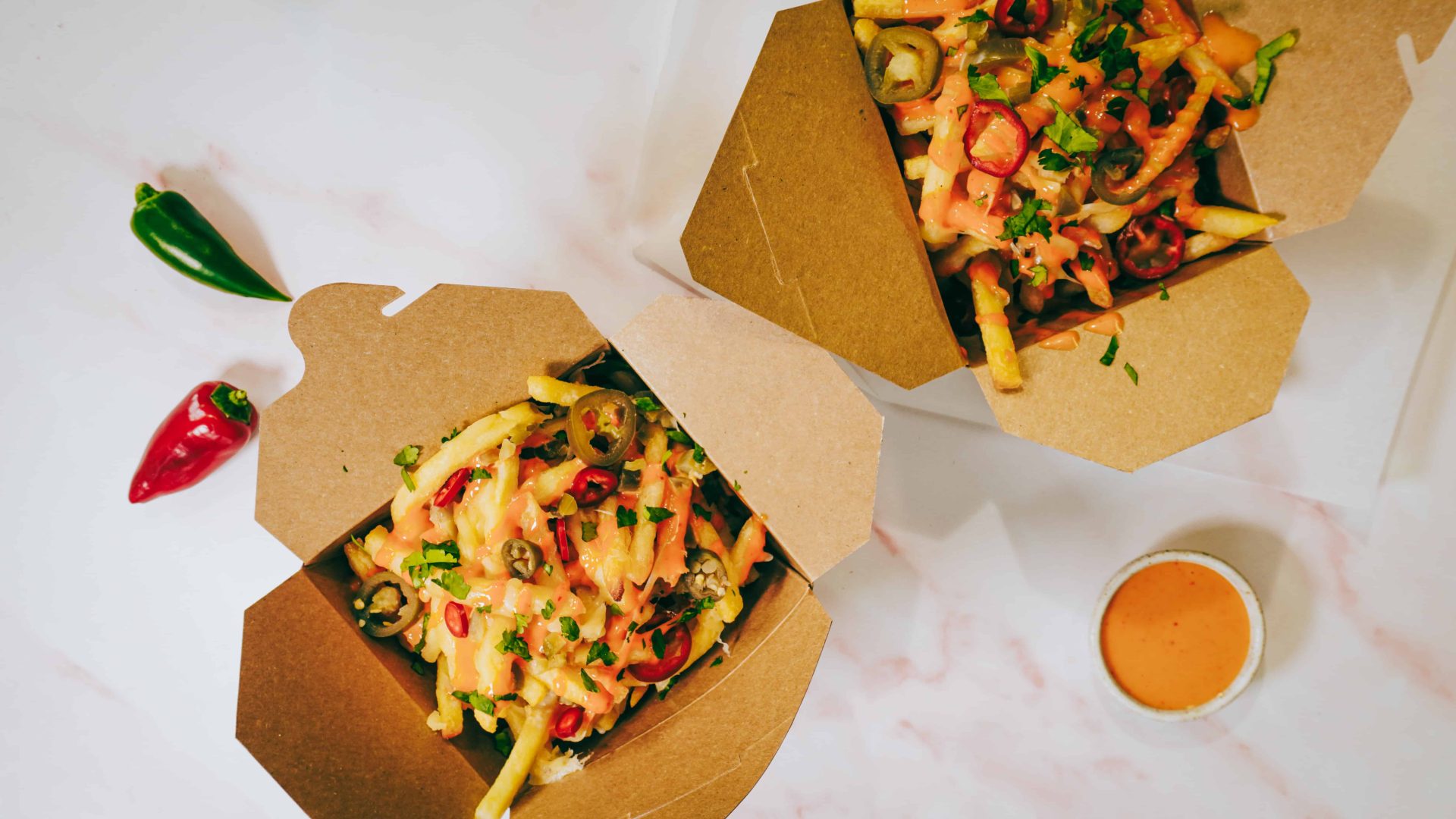 Dirty Fries with Maple Sriracha Mayo - Maple from Canada