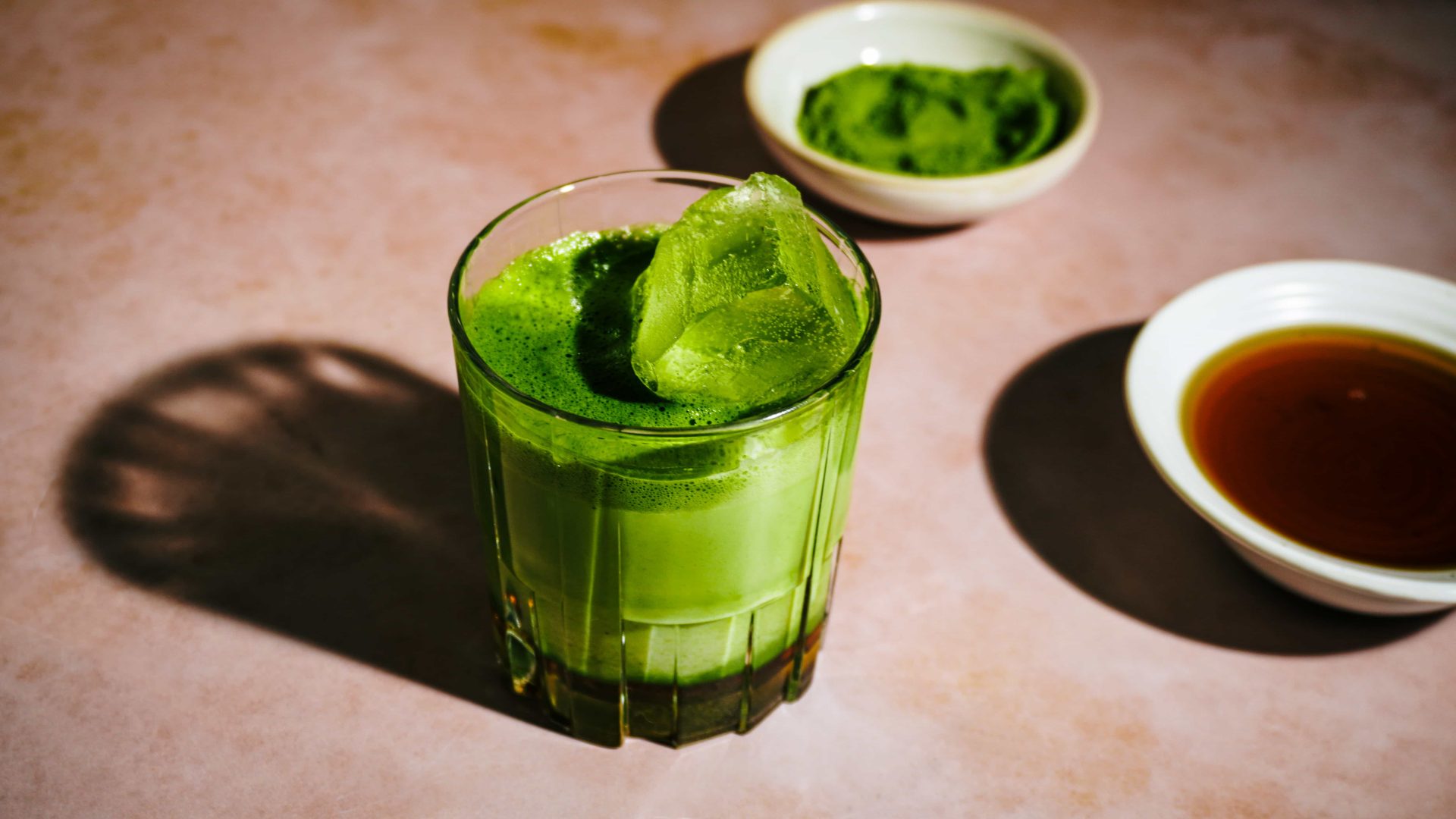 Maple Iced Matcha Latte - Maple from Canada