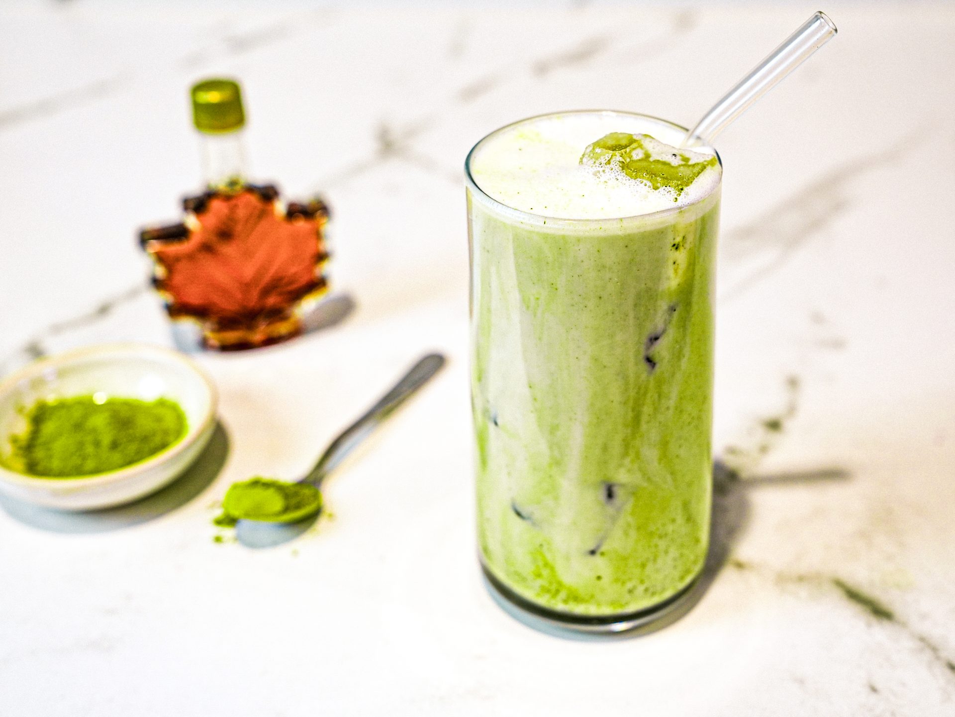 Maple Matcha with Coconut Cold Foam - Maple from Canada